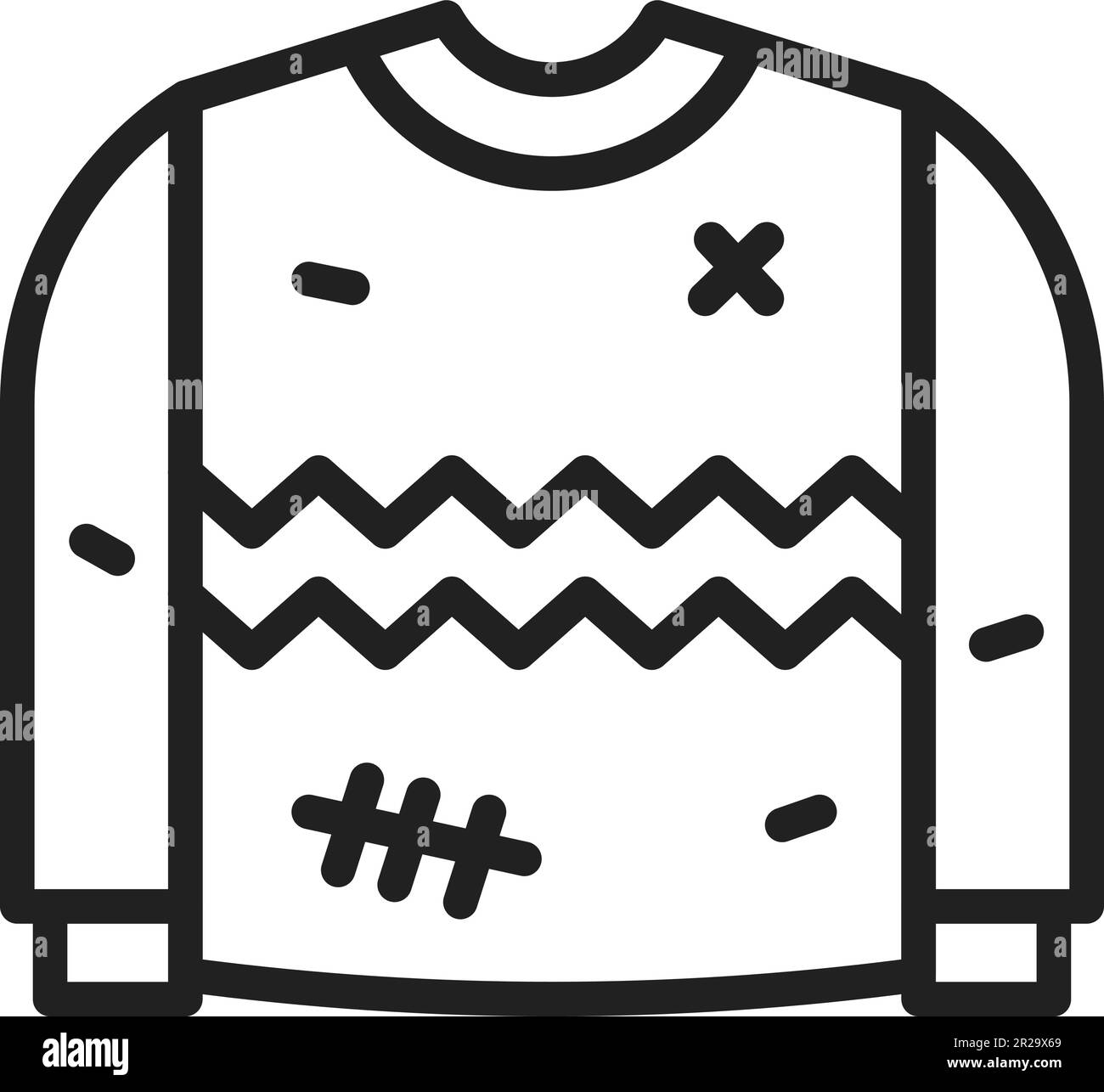 Sweater icon vector image Stock Vector Image & Art - Alamy