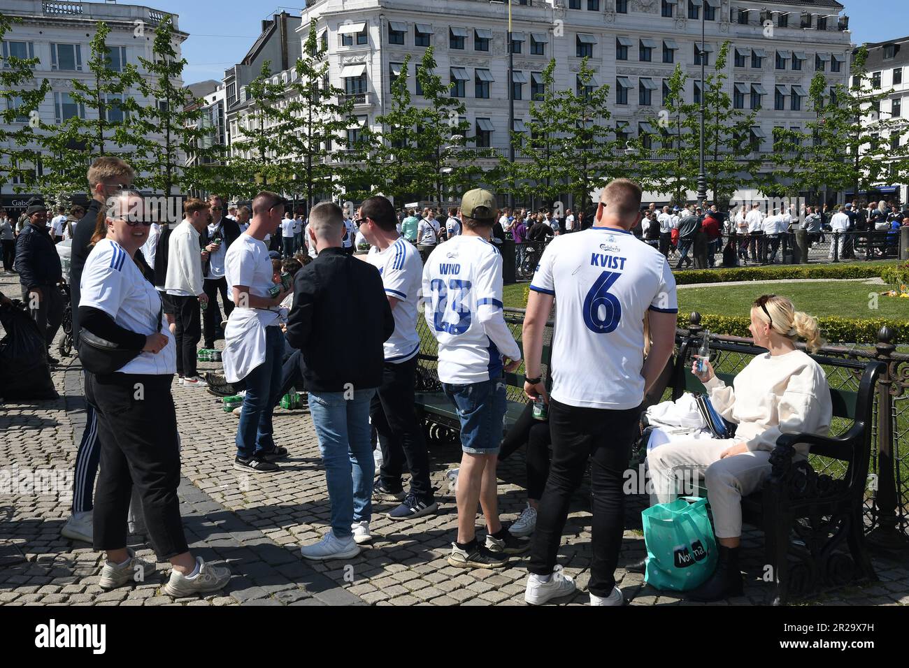 May 18,2023/Denamrk two local football clubs will play match iFC ...