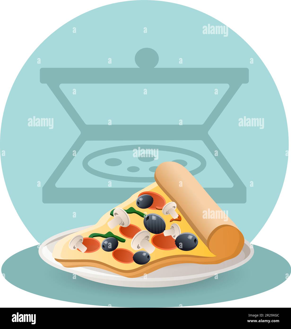 Pizza Slice Graphic