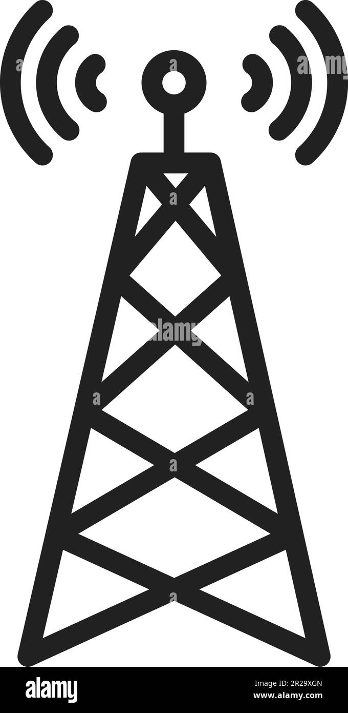 Telecommunications icon vector image Stock Vector Image & Art - Alamy