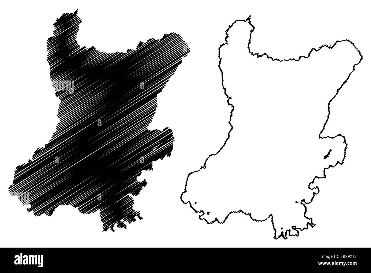 Lake Lough Neagh (United Kingdom of Great Britain and Northern Ireland ...