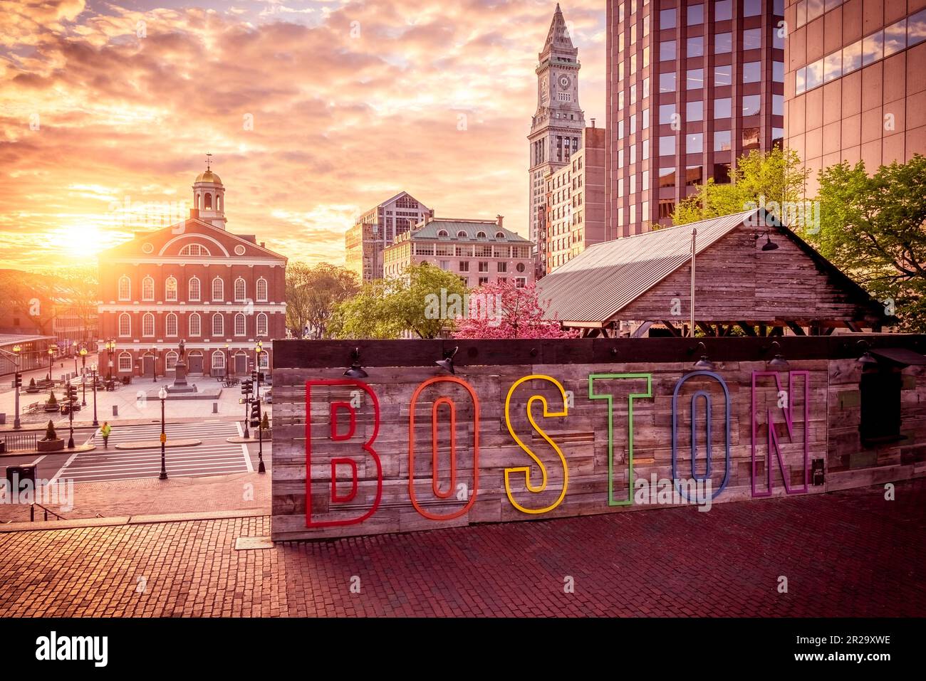 Quincy cityscape hi-res stock photography and images - Alamy