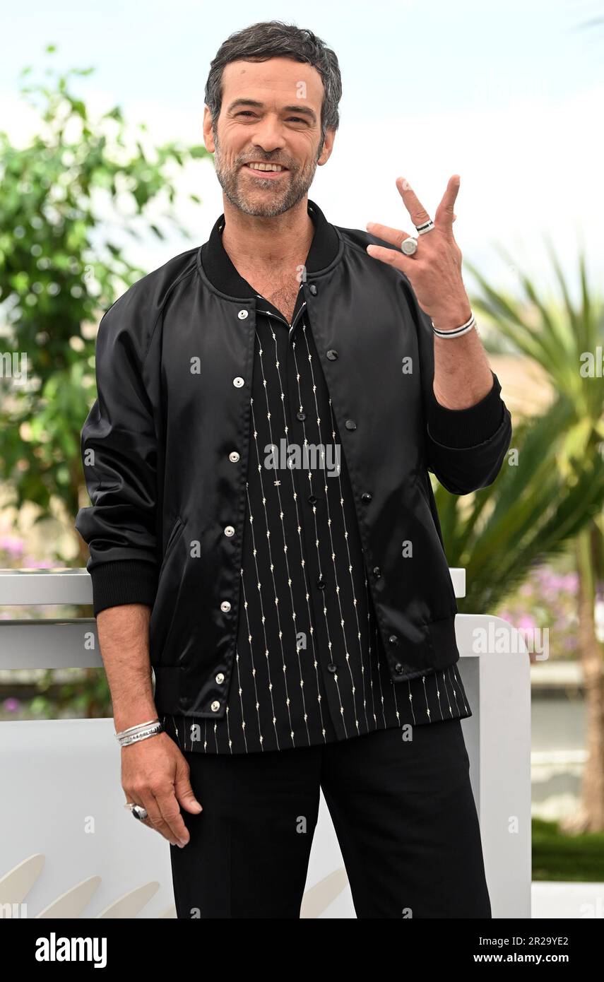 Cannes, France. 18th May, 2023. French actor/ director Romain Duris ...