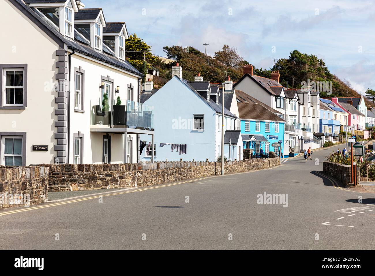 Amroth, Pembrokeshire, Wales, UK, Amroth village, village, villages ...