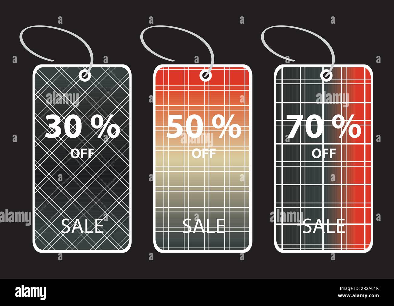 Vector illustrations of discount sale tags Stock Vector Image & Art - Alamy