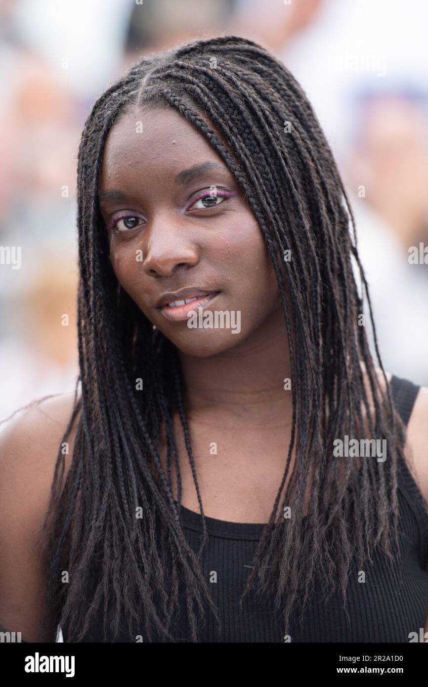 Cannes, France. 18th May, 2023. Suzy Bemba attending the Le Retour ...