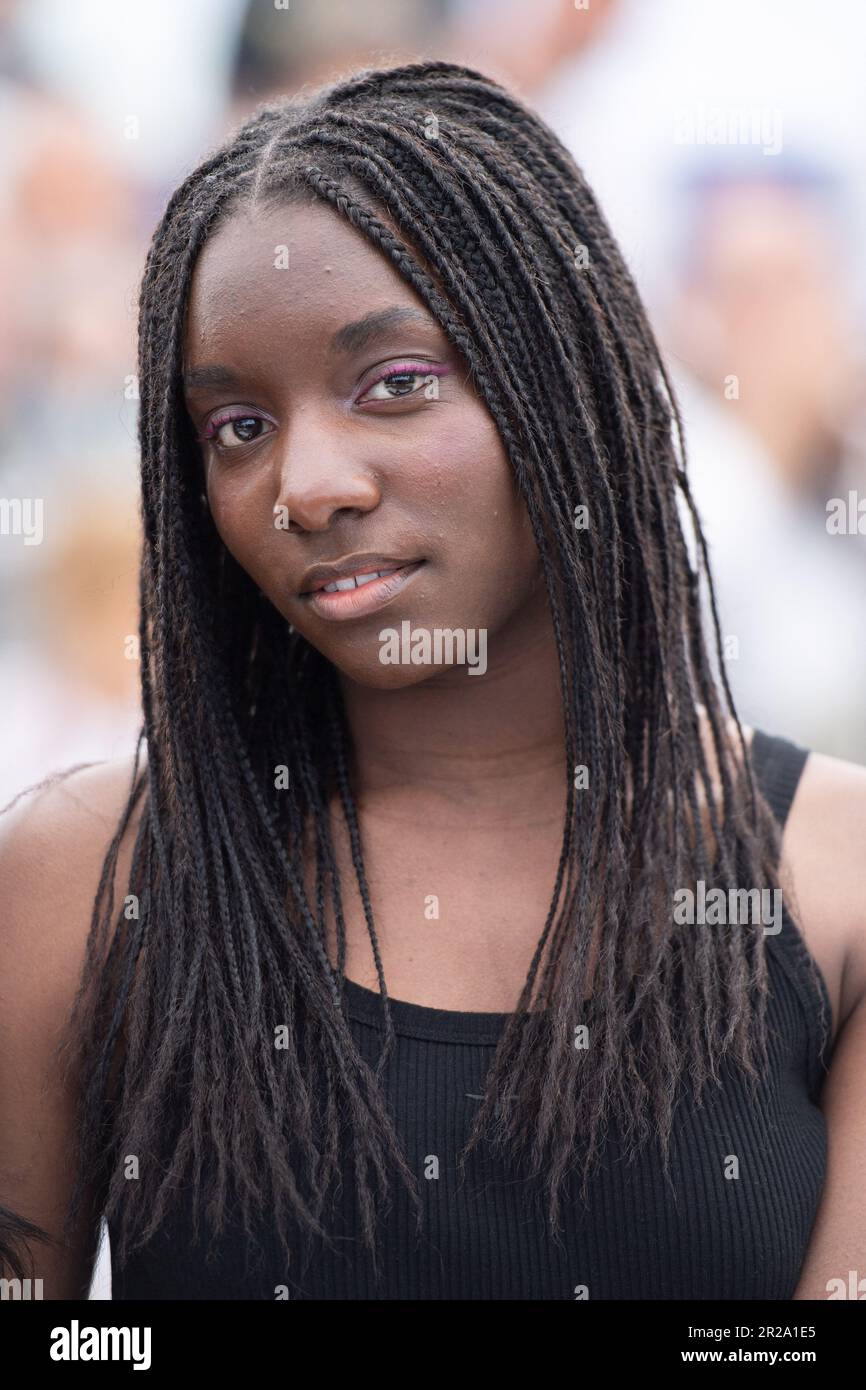 Cannes, France. 18th May, 2023. Suzy Bemba attending the Le Retour ...