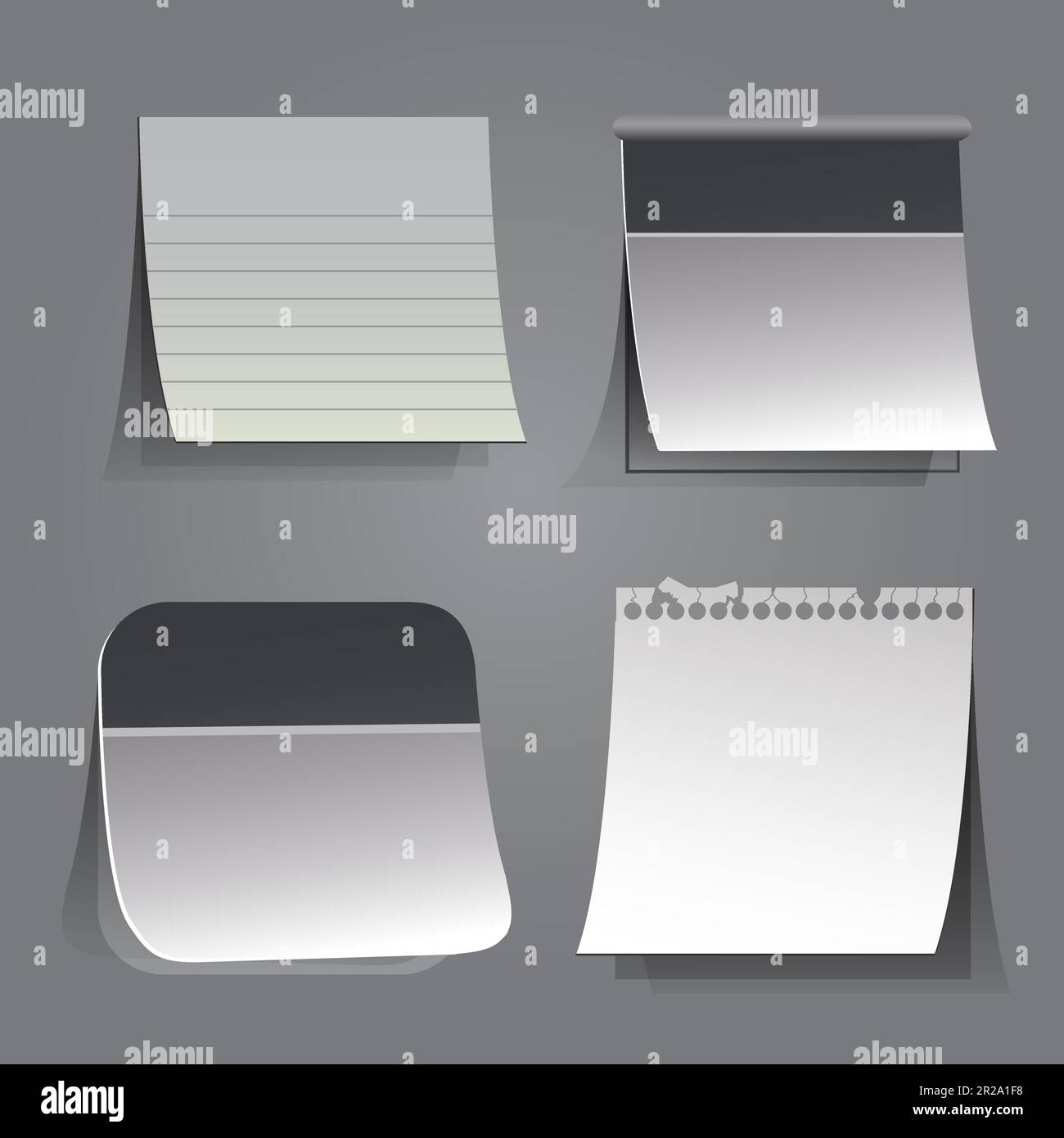 Thumbtack notepaper Stock Vector Images - Alamy