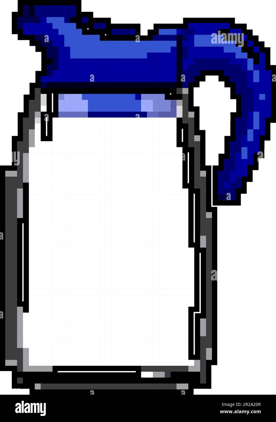 Kitchen pot full of water Stock Vector Images - Alamy