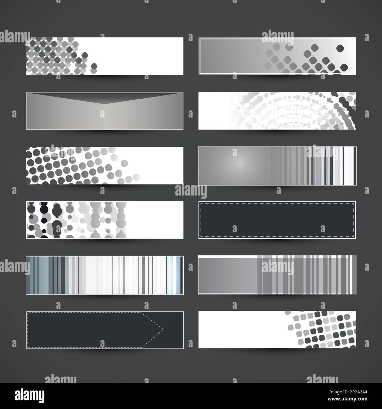 Black line blank label template Stock Vector Images - Alamy