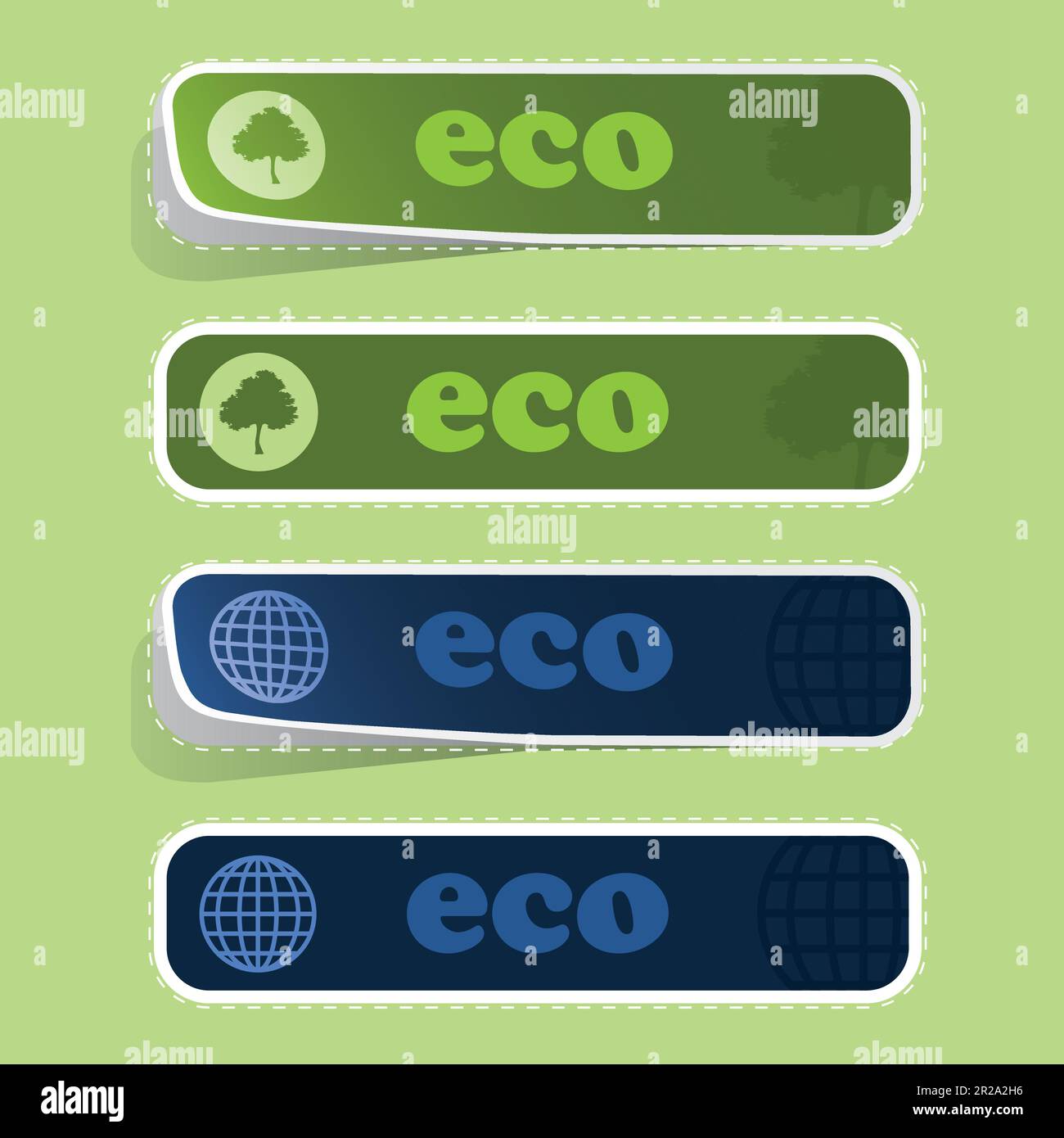 Eco advert eco Stock Vector Images - Alamy