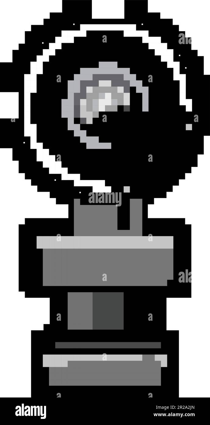 cam web camera game pixel art vector illustration Stock Vector Image ...
