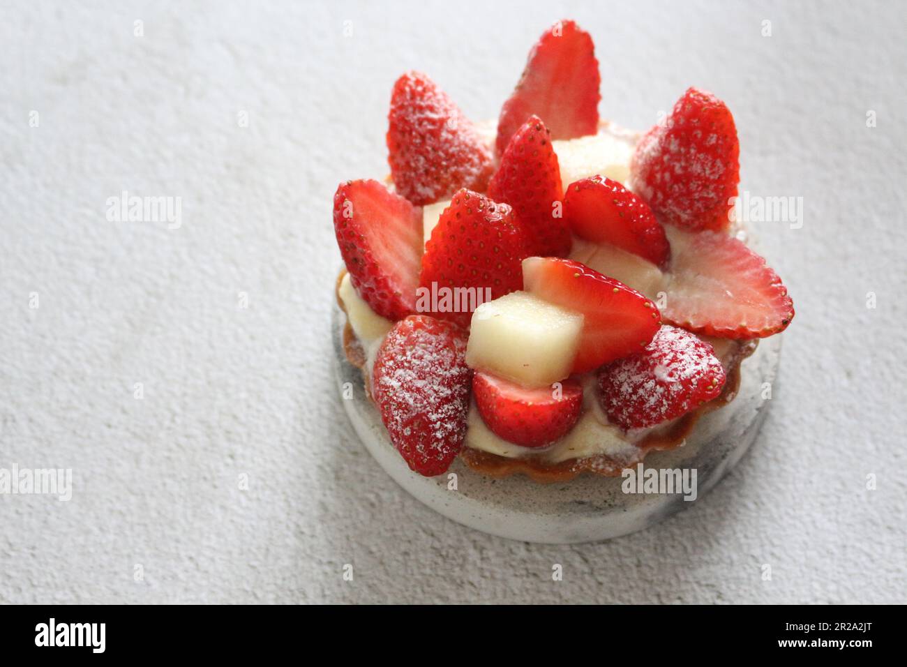 French fruit tarts strawberry tart peach tart blueberry tart grape tart ...