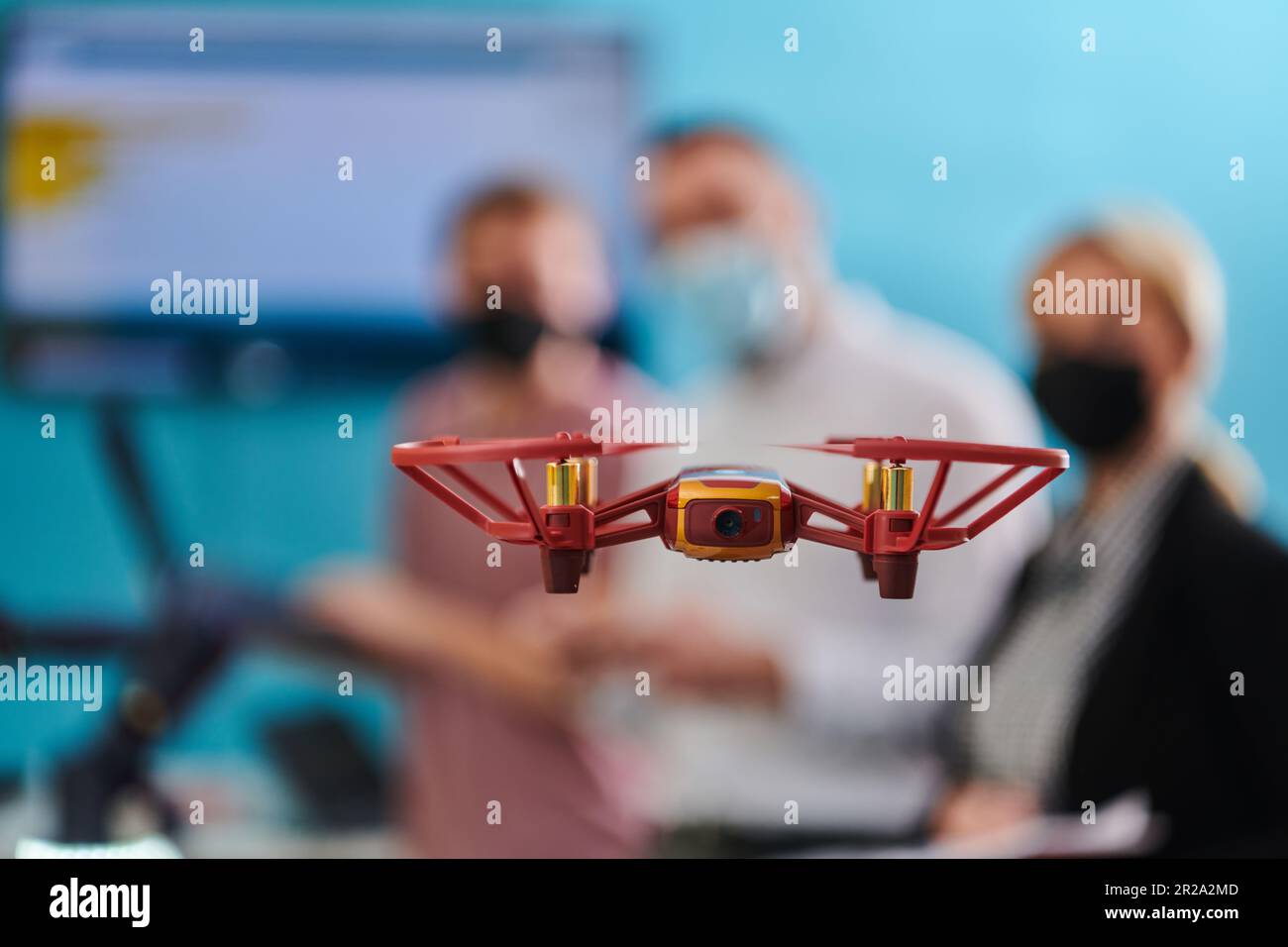 A group of students working together in a laboratory, dedicated to ...