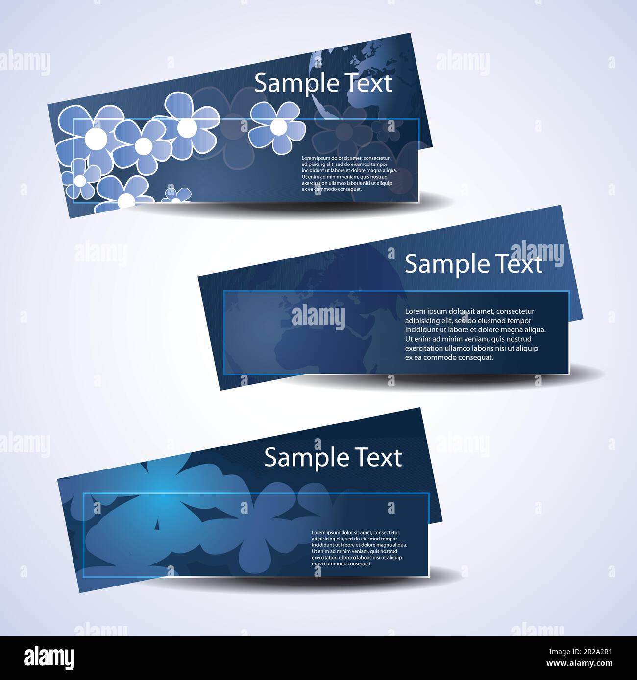 Colorful banner set design Stock Vector Image & Art - Alamy