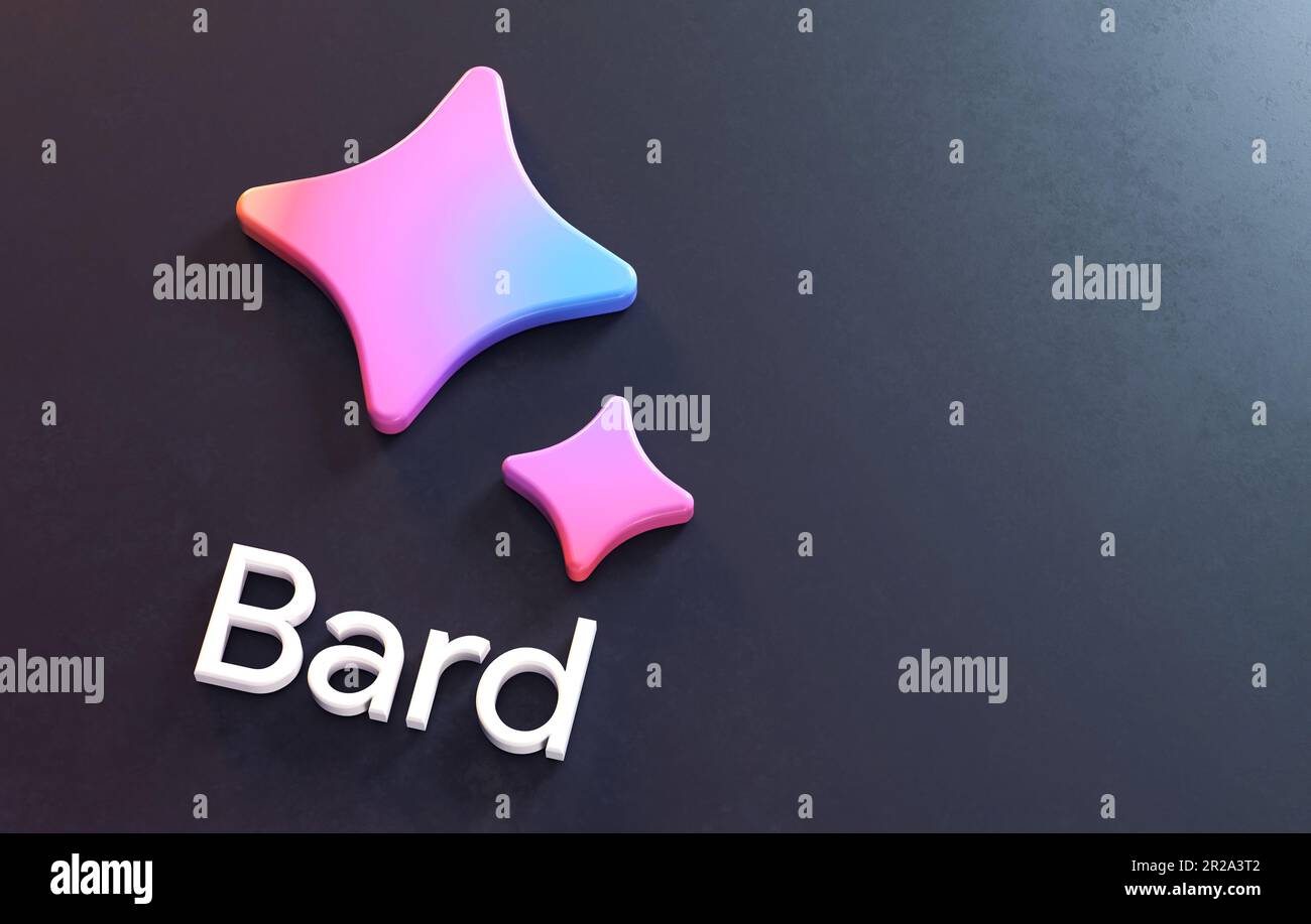 Valencia, Spain - May, 2023: Bard AI is a conversational generative ...