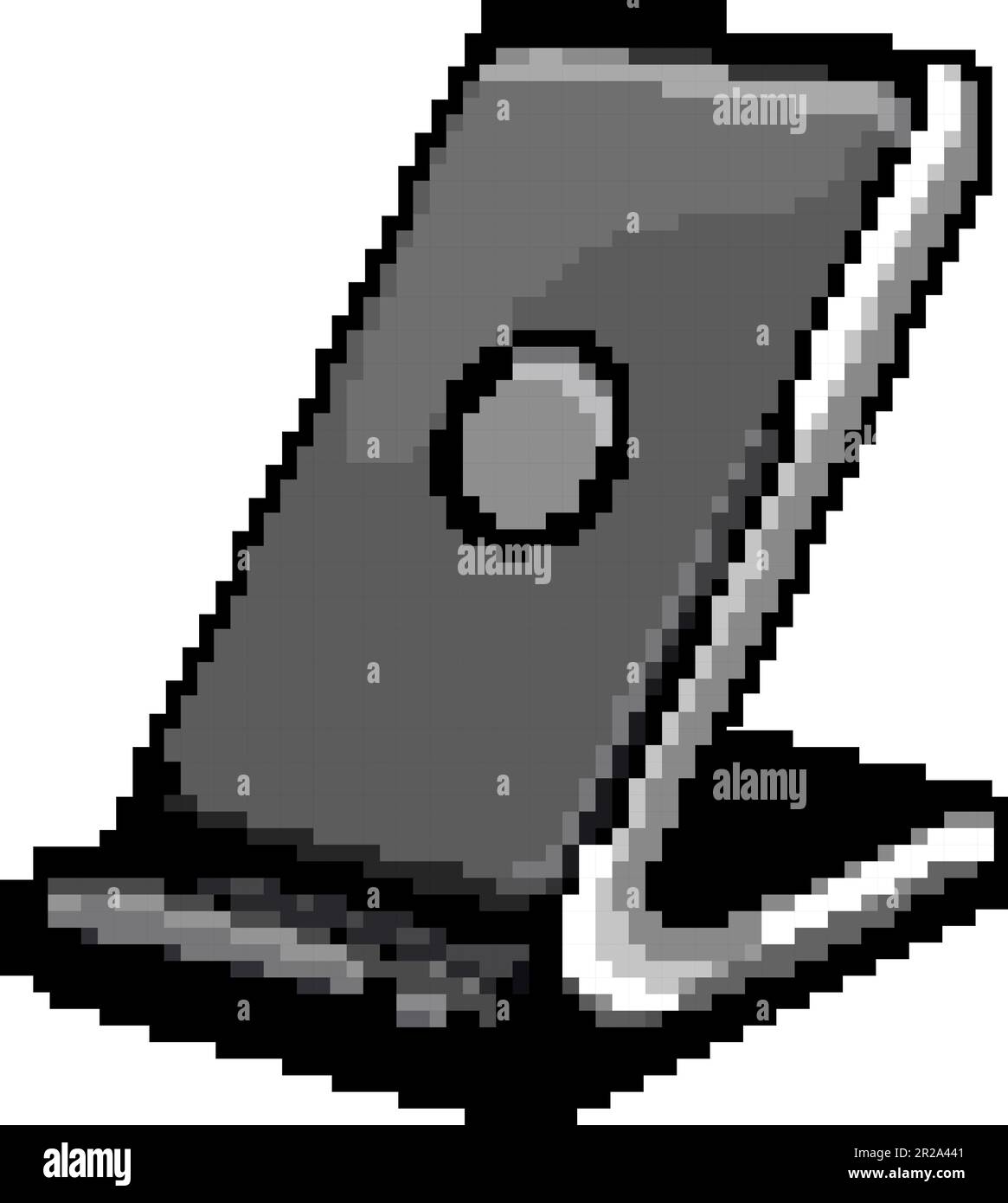 smartphone wireless charger game pixel art vector illustration Stock ...