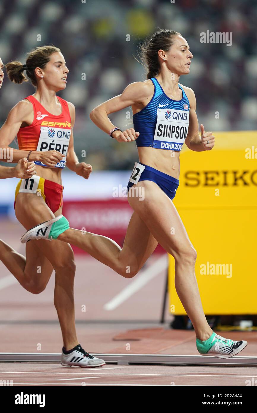 Jenny simpson doha 2019 hi-res stock photography and images - Alamy