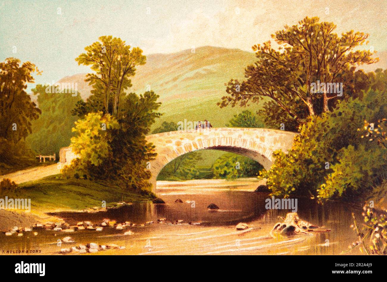 The Brig of Turk or Brog o´Tork, Callander, Scotland, Great Britain ...