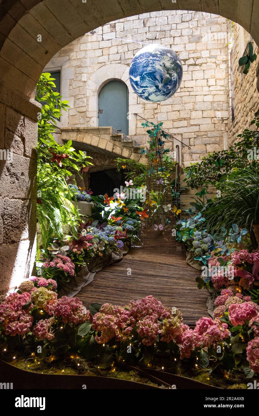 Girona flower show 2023 - Temps de Flors - floral displays in the ...