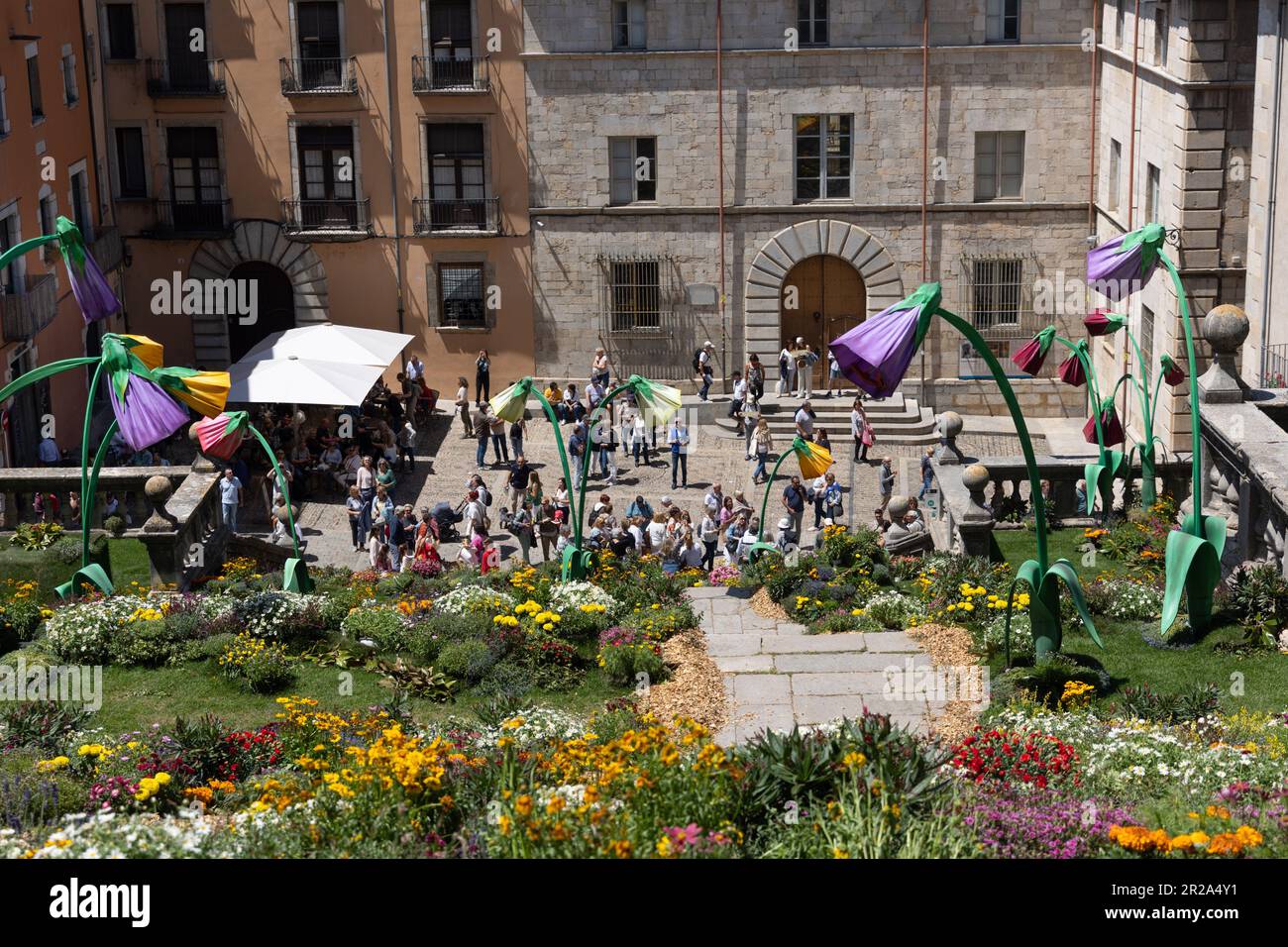 Girona flower show 2023 - Temps de Flors - floral displays in the ...