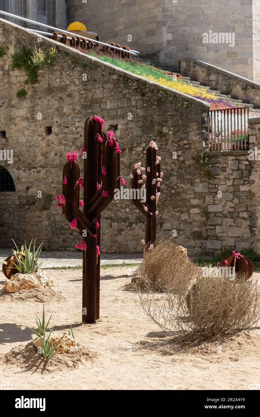 Girona flower show 2023 - Temps de Flors - floral displays in the ...