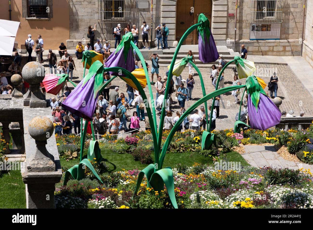 Girona flower show 2023 - Temps de Flors - floral displays in the ...