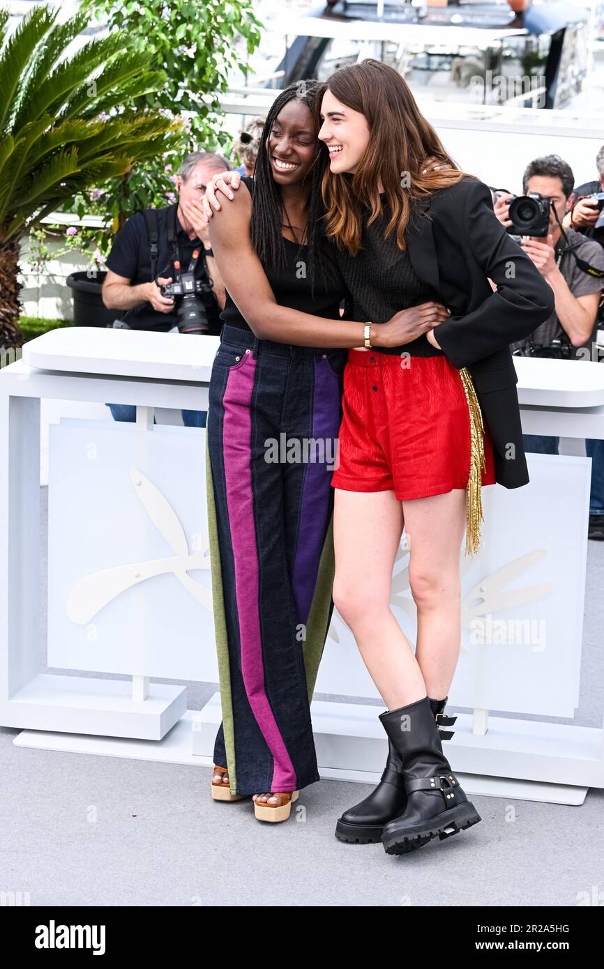 Cannes, France. 18th May, 2023. Suzy Bemba, Lomane De Dietrich 76th ...