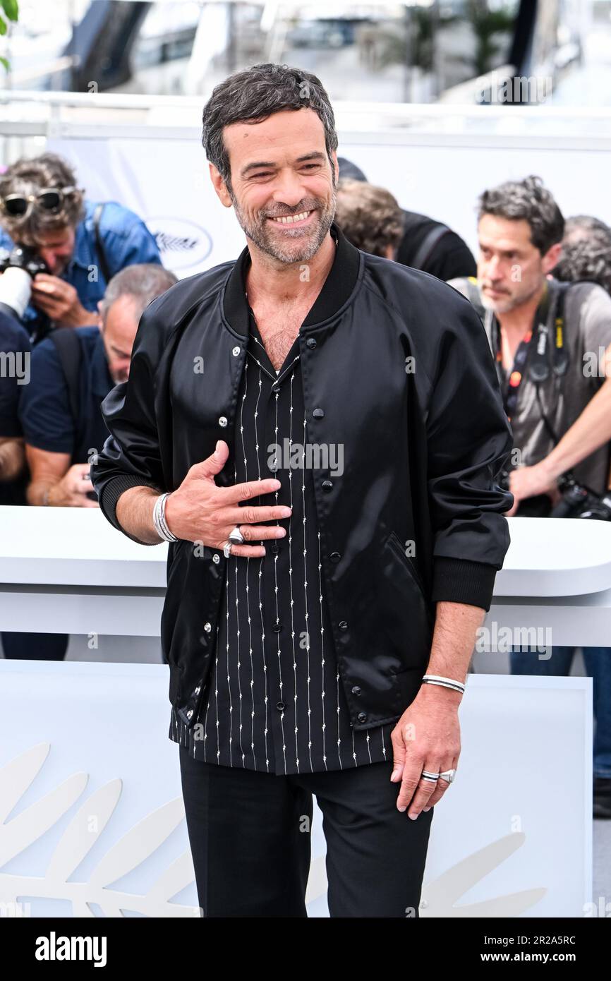 Cannes, France. 18th May, 2023. Romain Duris 76th Cannes Film Festival ...