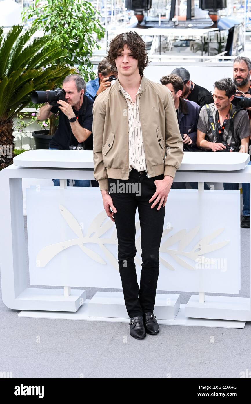 Cannes, France. 18th May, 2023. Paul Kircher 76th Cannes Film Festival ...