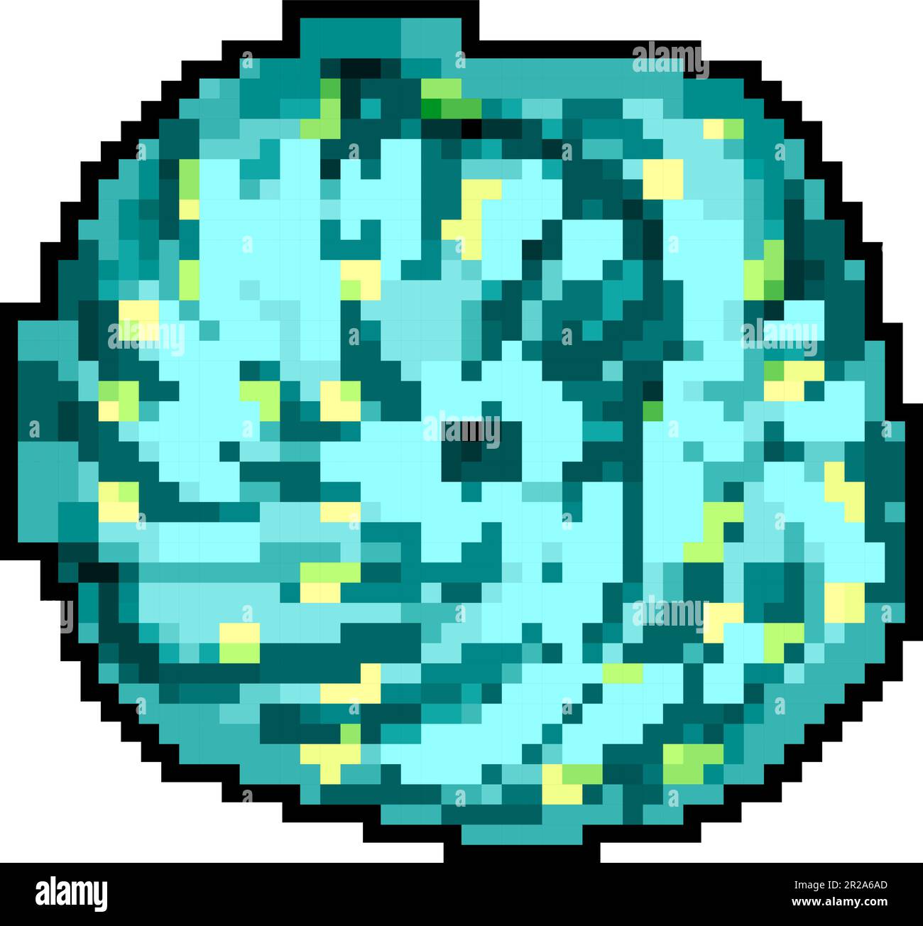 ball yarn wool game pixel art vector illustration Stock Vector Image & Art - Alamy