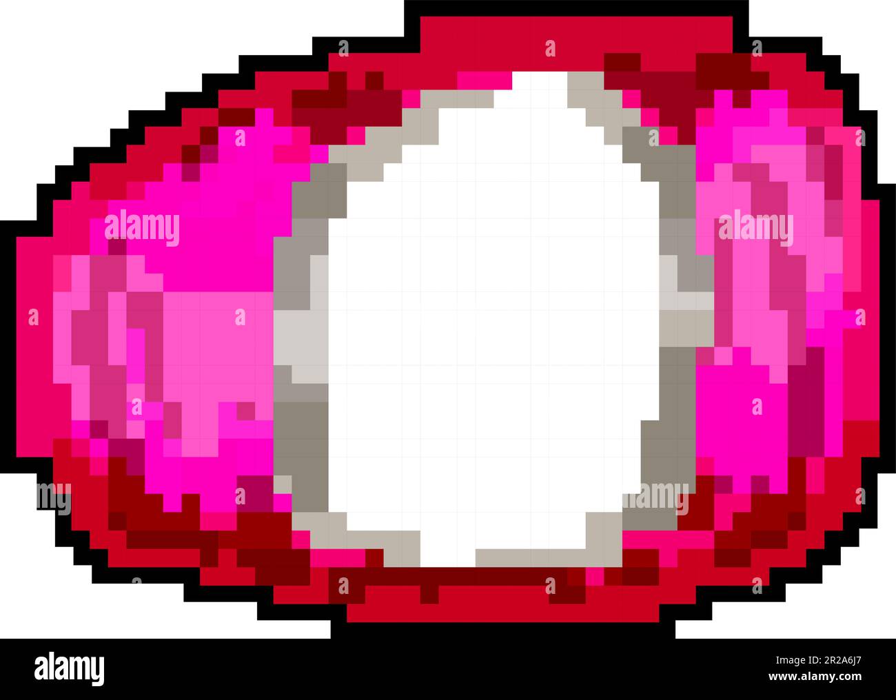 roll yarn wool game pixel art vector illustration Stock Vector Image ...