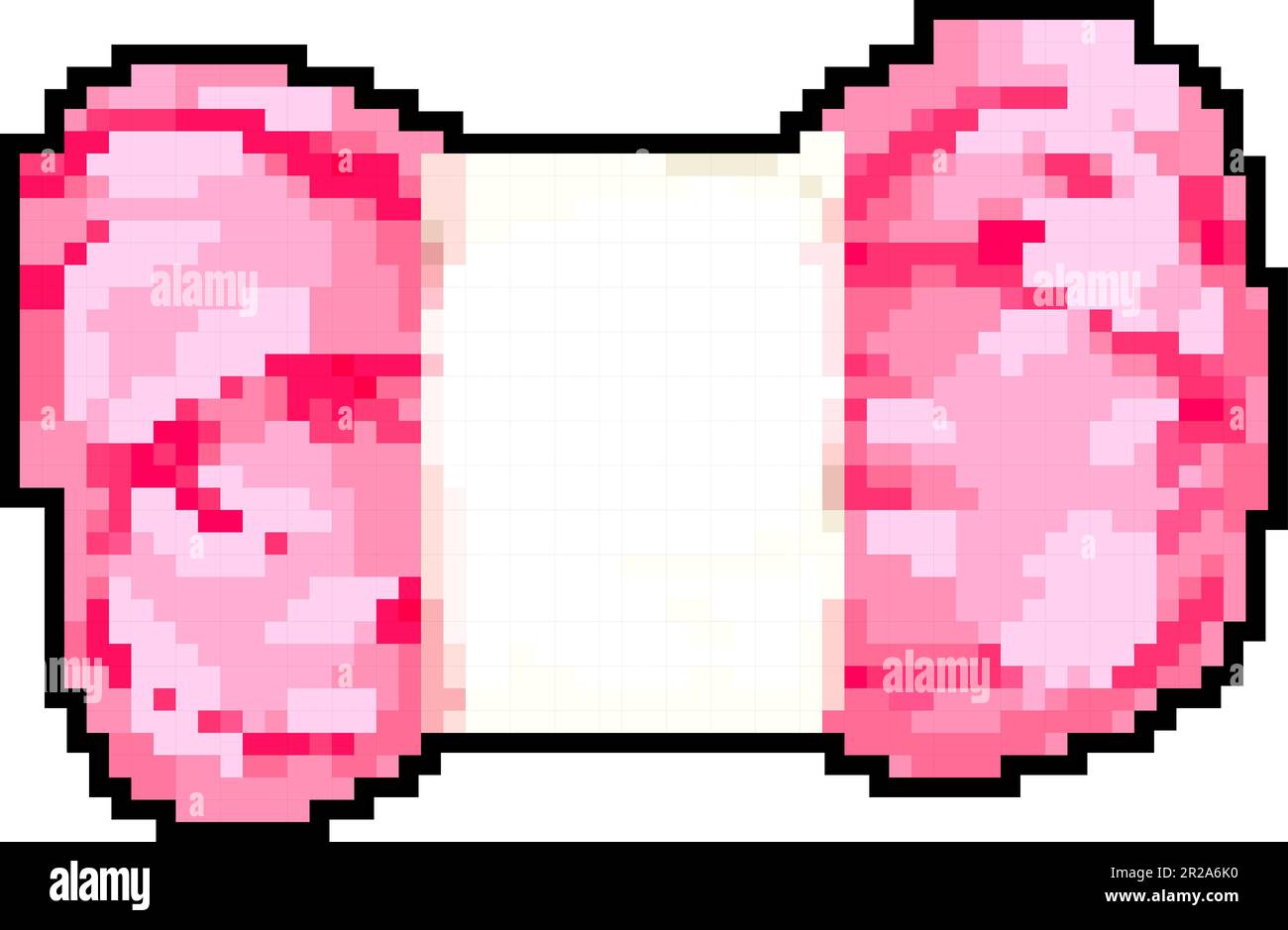 crochet yarn wool game pixel art vector illustration Stock Vector Image ...