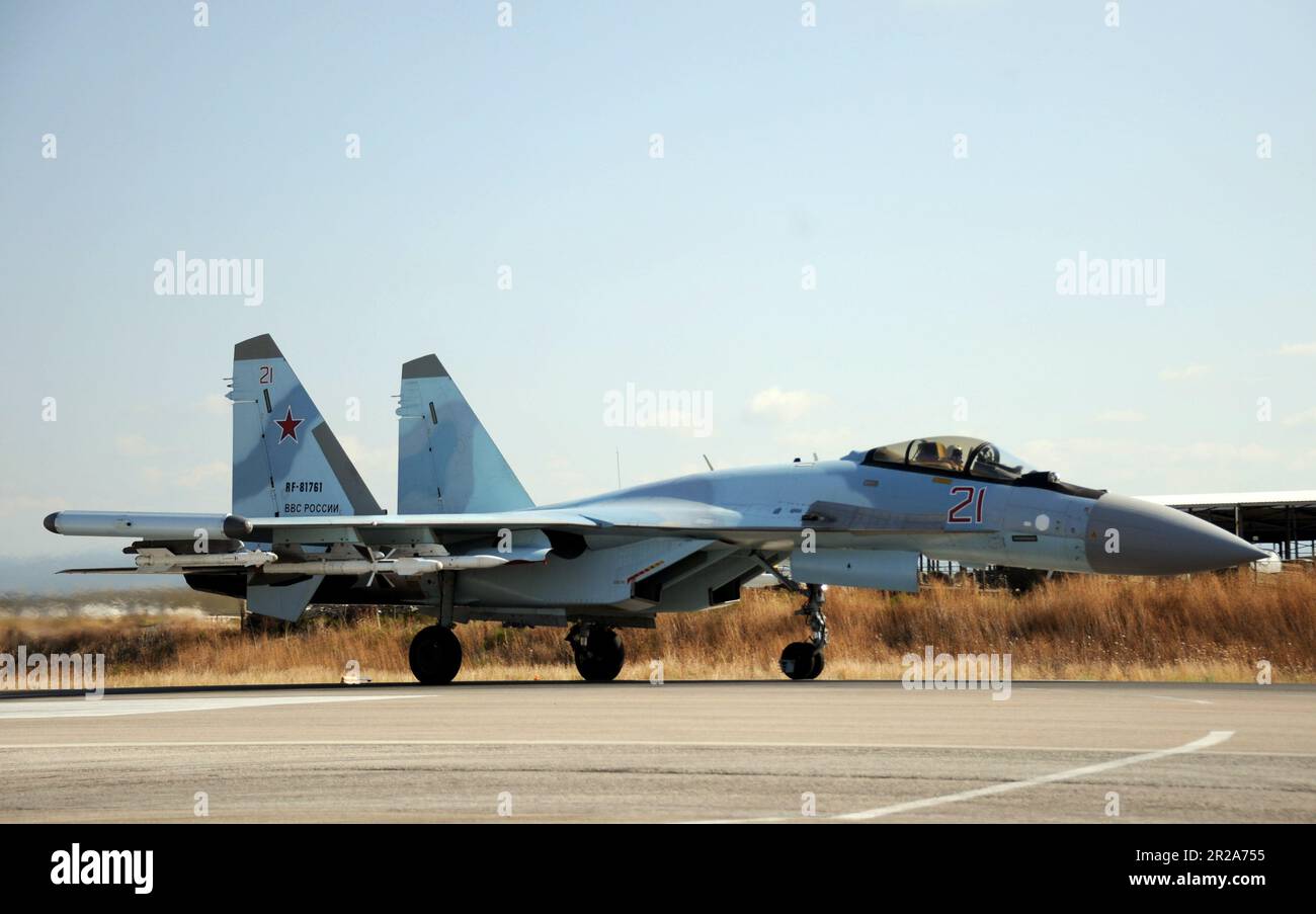Su-35 is the designation for two improved derivatives of the Su-27 air ...