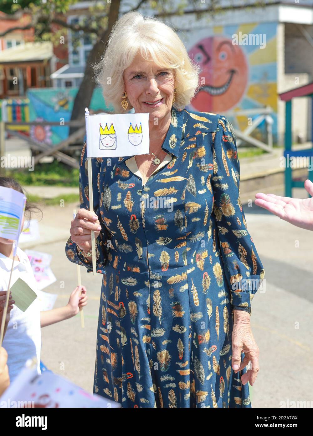 Queen Camilla launches the Coronation Libraries initiative at ...