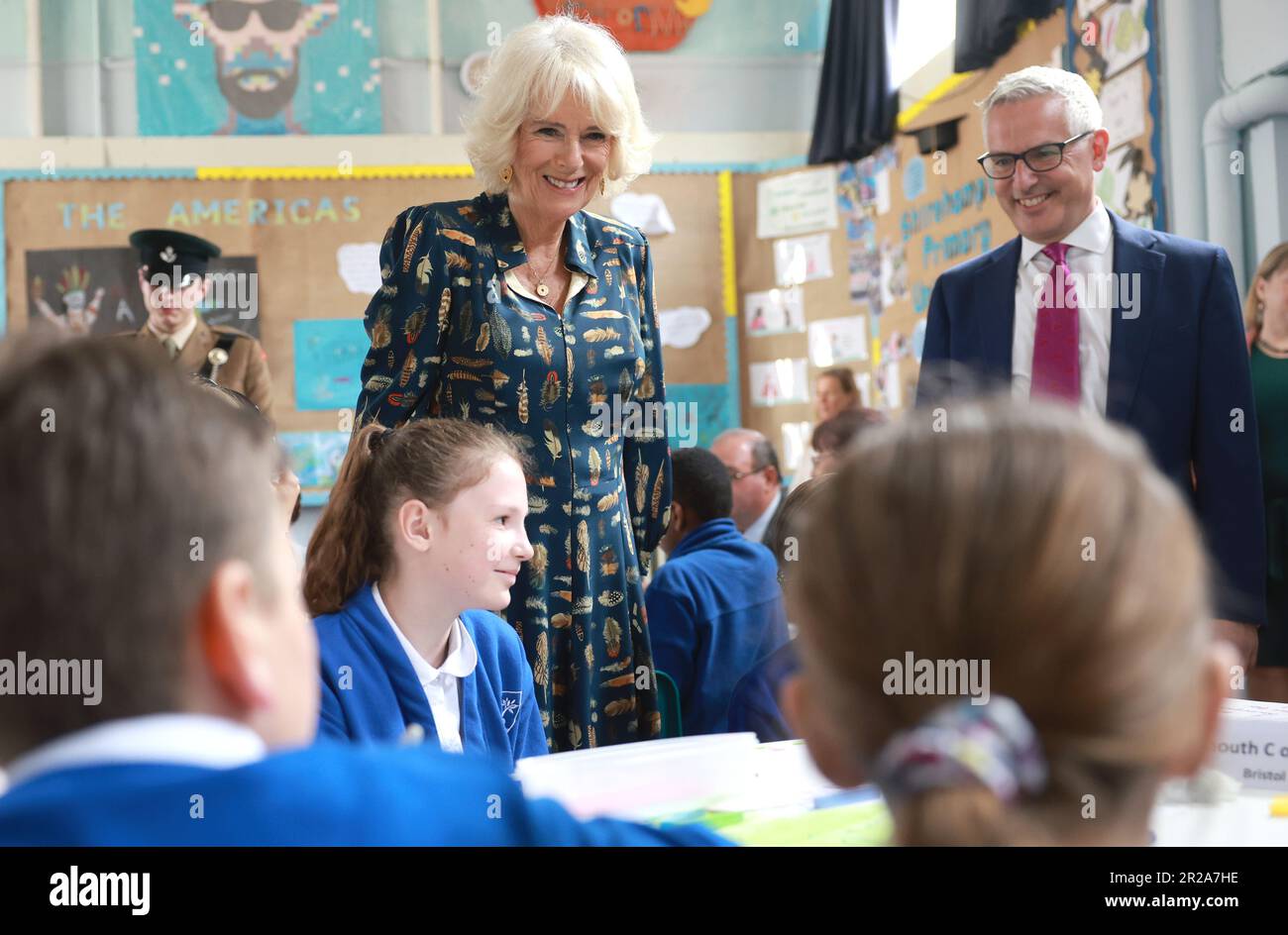 Queen Camilla launches the Coronation Libraries initiative at ...