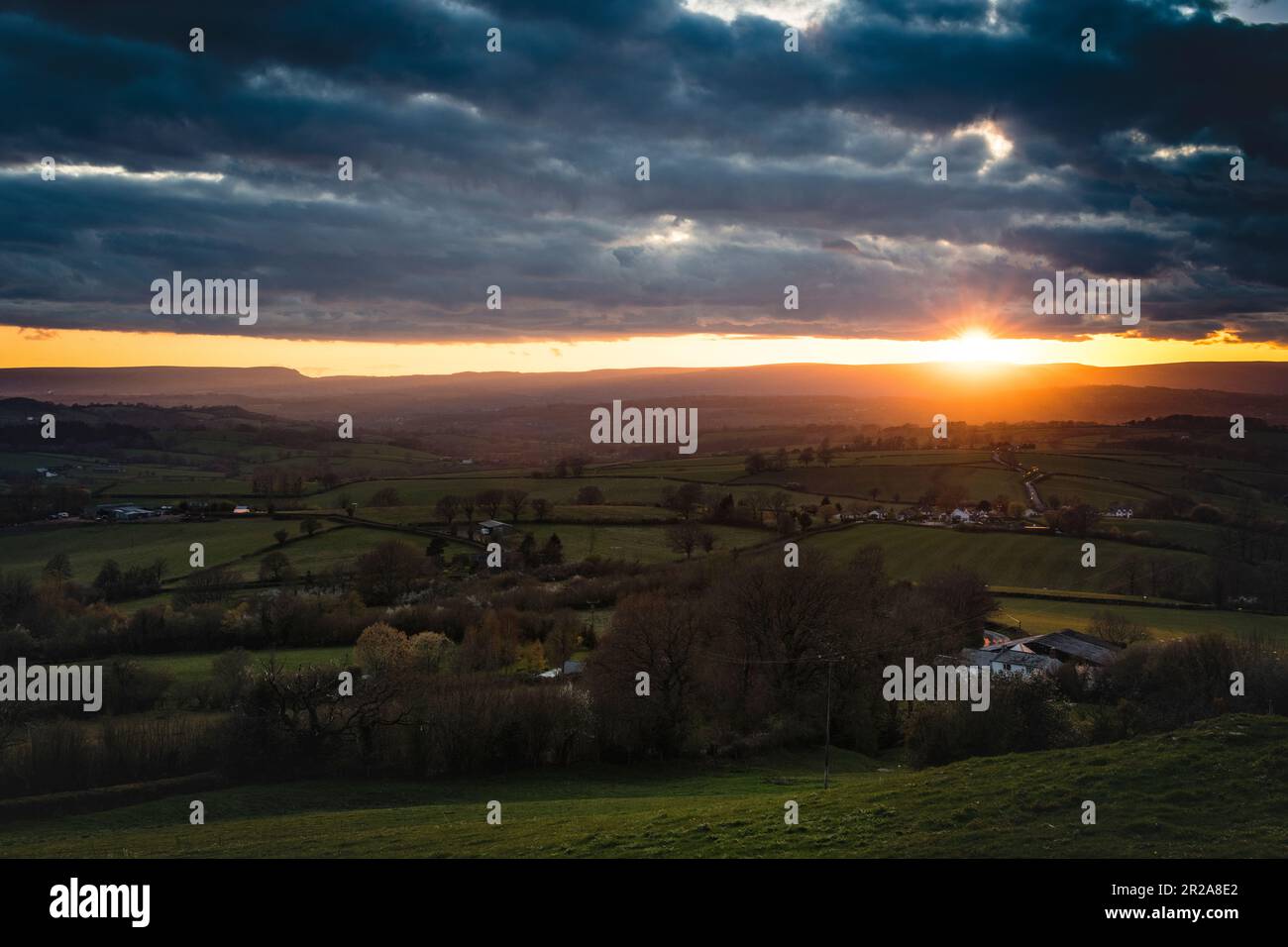 Usk valley hi-res stock photography and images - Alamy