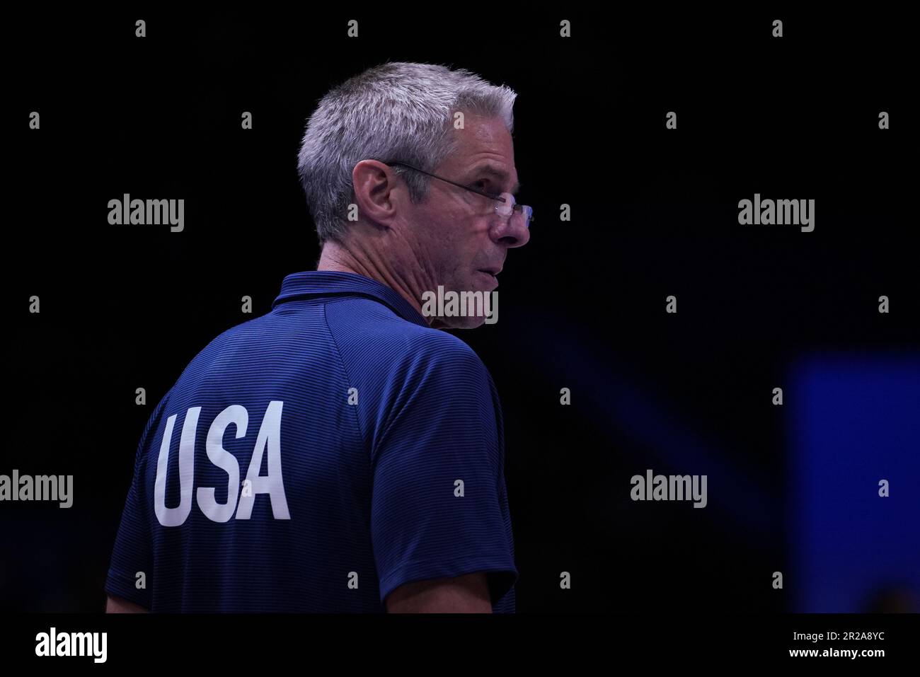 ANKARA, TURKIYE - JULY 13, 2022: Coach Karch Kiraly in United States vs ...