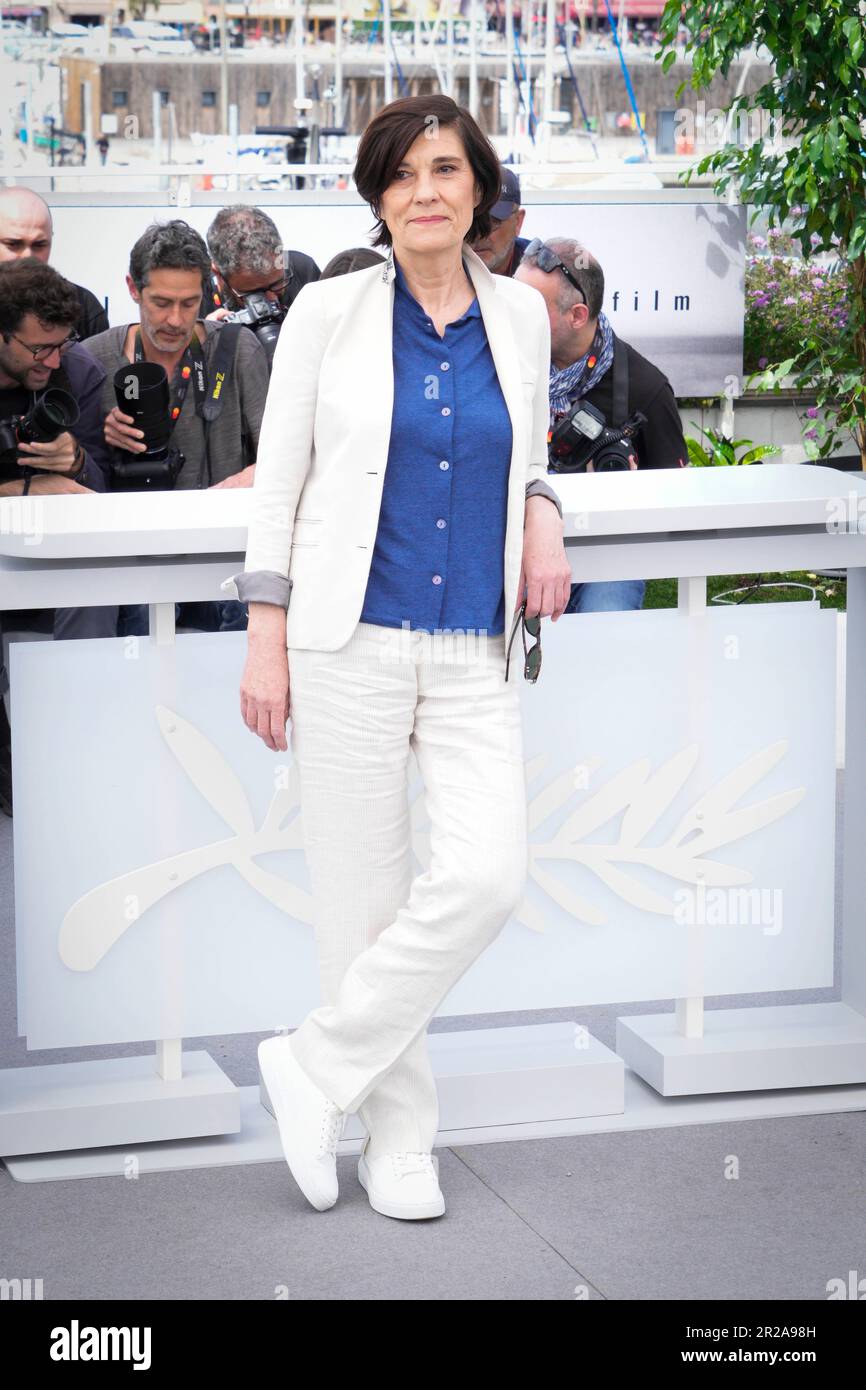 Cannes, France. 18th May, 2023. Catherine Corsini attends the ''Le ...