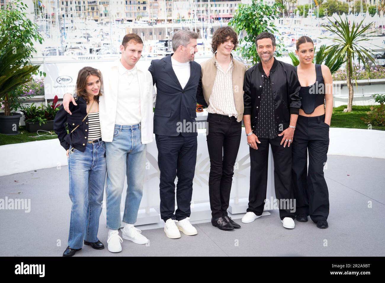 Cannes, France. 18th May, 2023. Billie Blain, Tom Mercier, Thomas ...