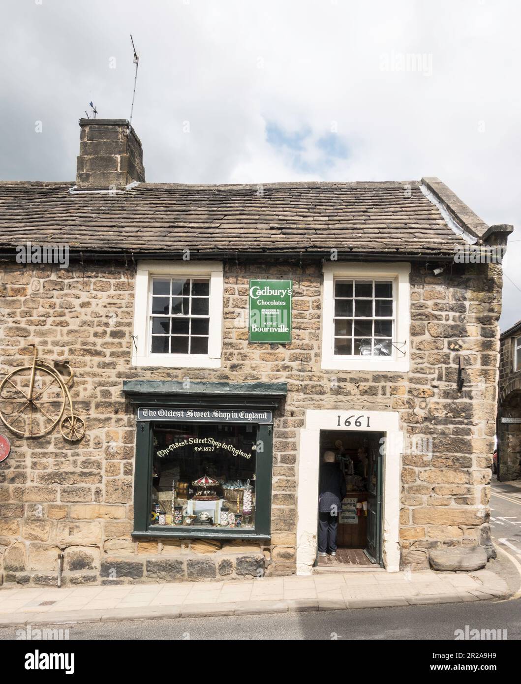 The oldest sweet shop in England on Pateley Bridge High Street, North ...