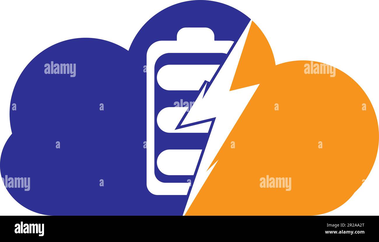 Power Battery Logo Design Template. Battery fast Charge logo design ...