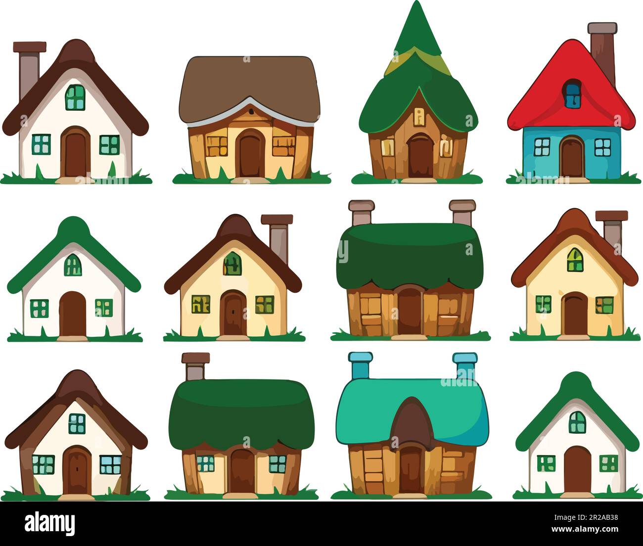 Gnome dwarf fairytale house Stock Vector Images - Alamy