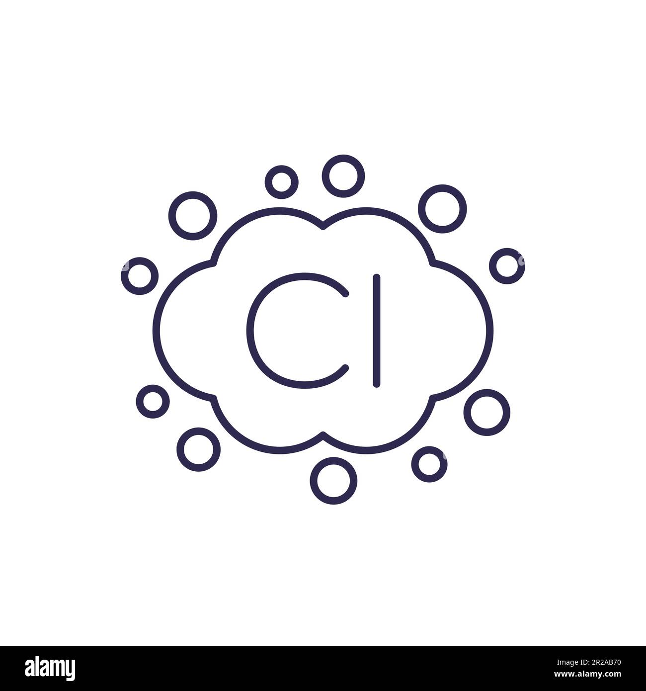 Chlorine gas Cut Out Stock Images & Pictures - Alamy