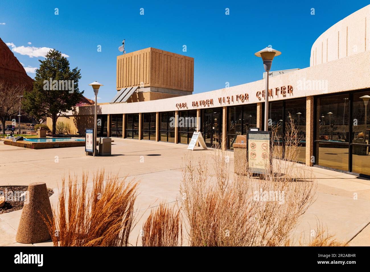 Carl Hayden Visitor Center; Glen Canyon Dam; Page; Arizona; USA Stock ...