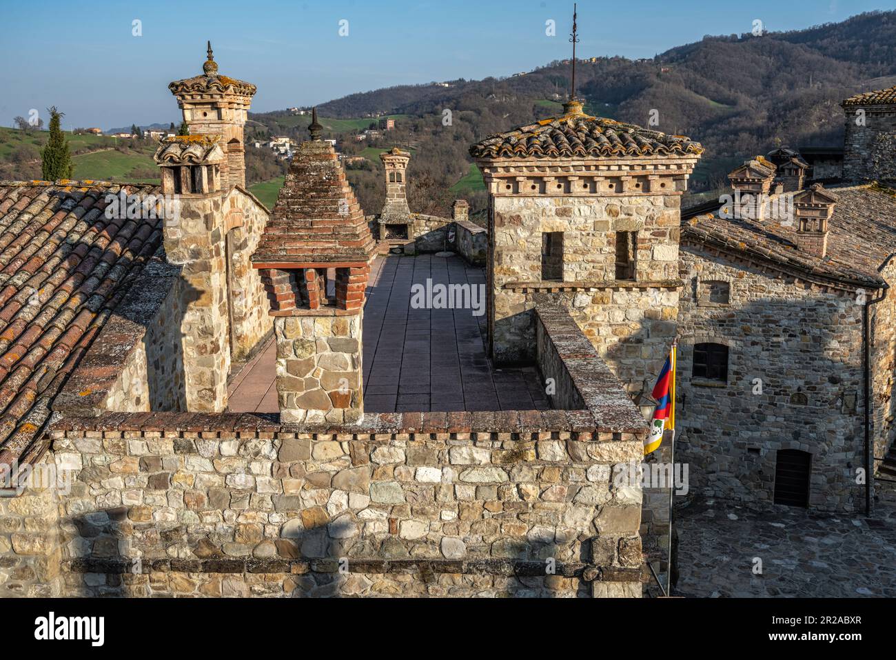 Votigno di Canossa, a medieval village with the Casa del Tibet inside ...