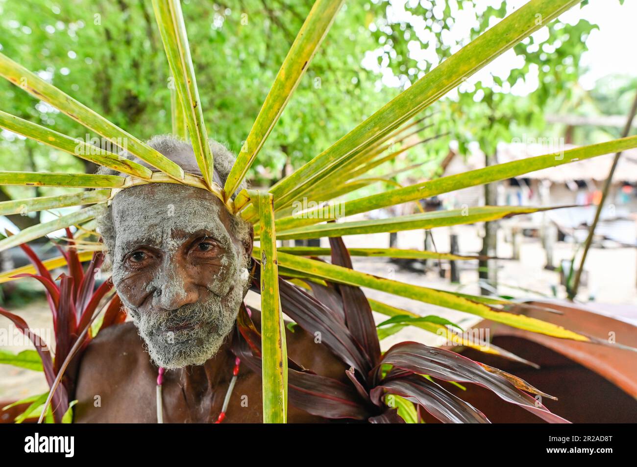 In the Solomon Islands, there are traditional warrior welcomes that are ...