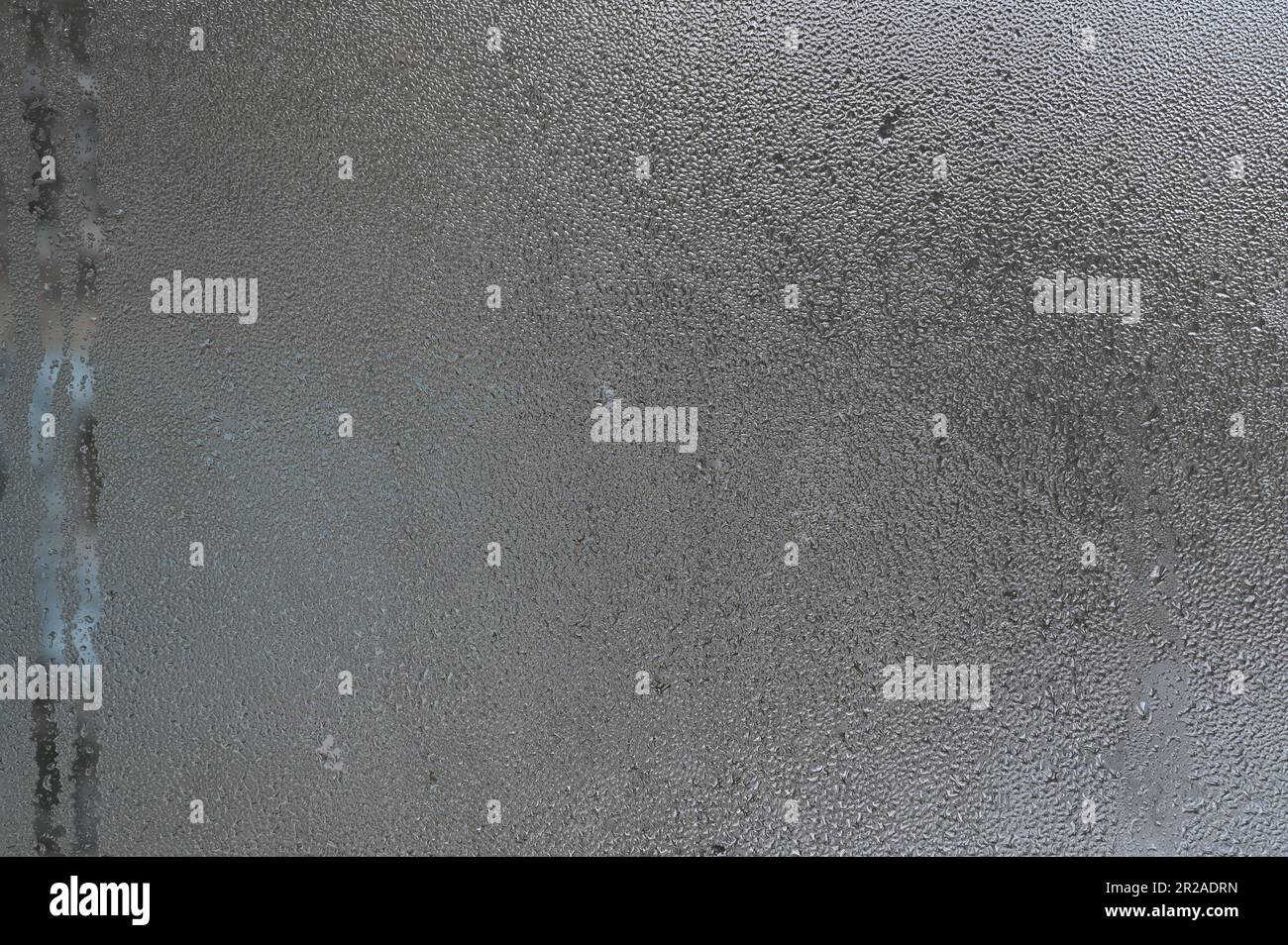 There's a condensation of wet glass. Fogged glass Stock Photo - Alamy