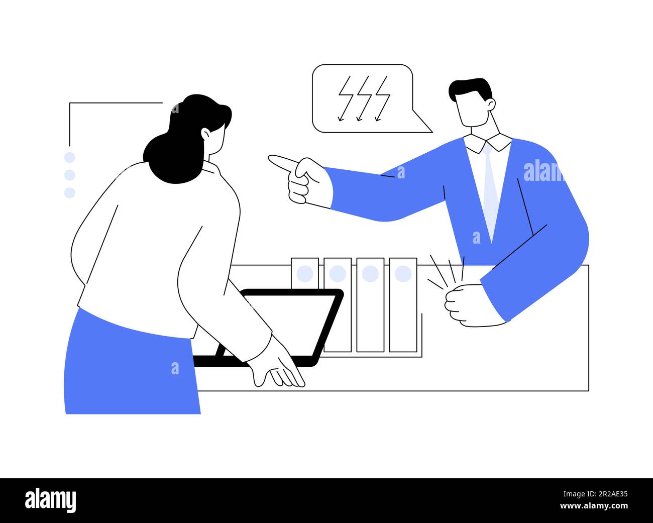 Conflict In The Workplace Clipart