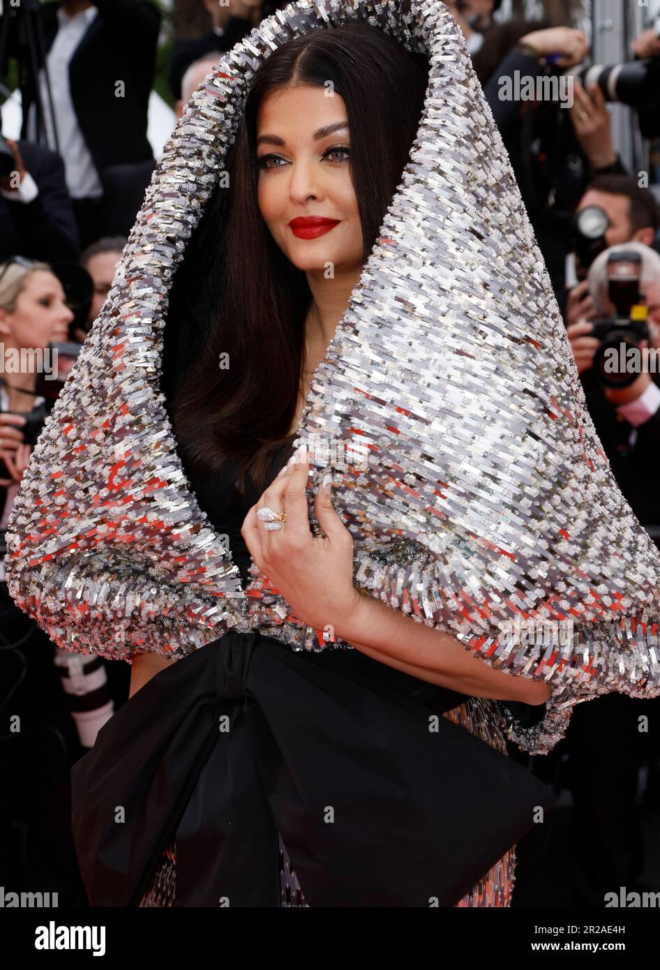 Aishwarya Rai Bachchan poses for photographers upon arrival at the ...